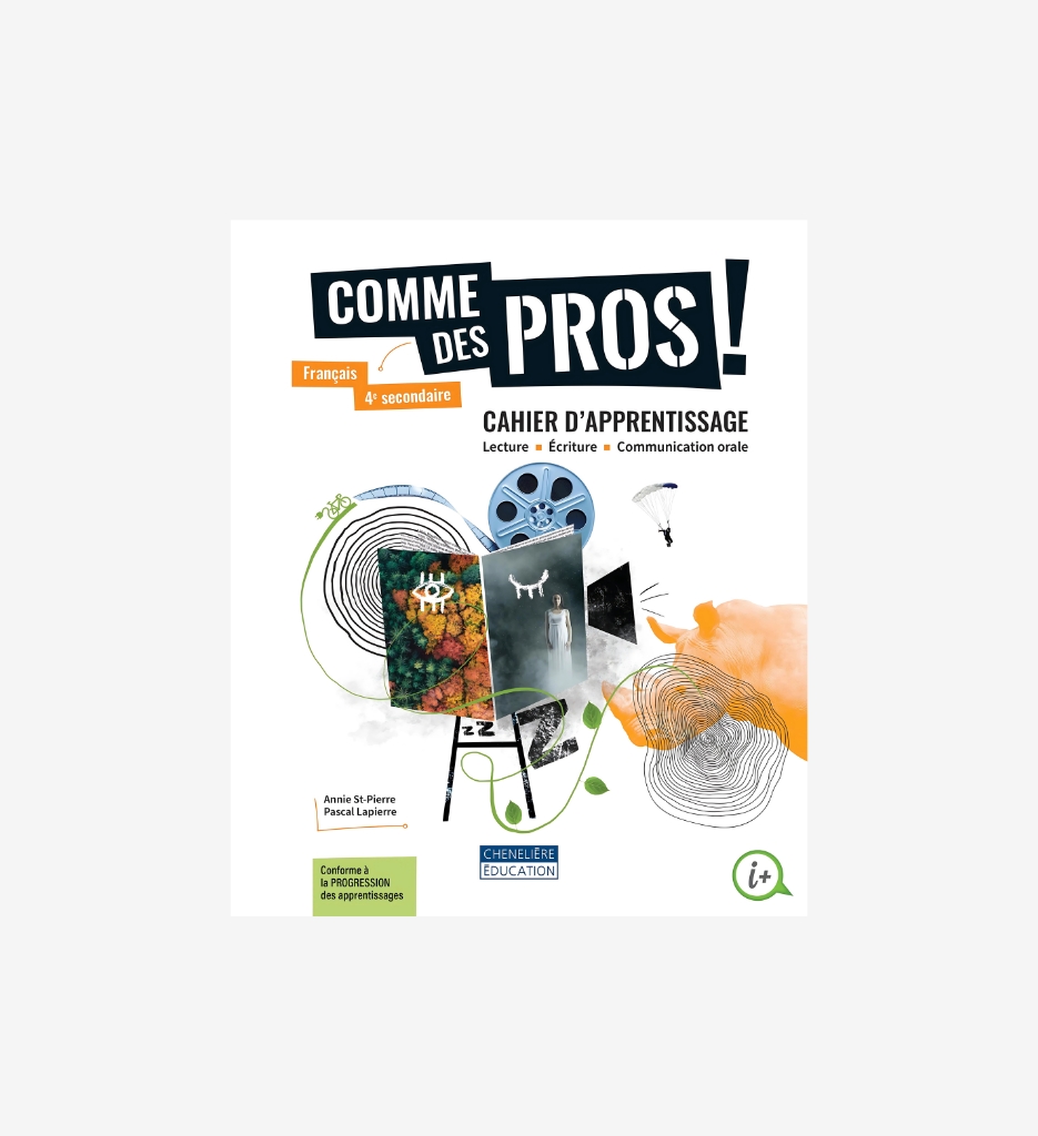 Comme des pros!, 4e secondaire - COMBO | Librairie Du Canada